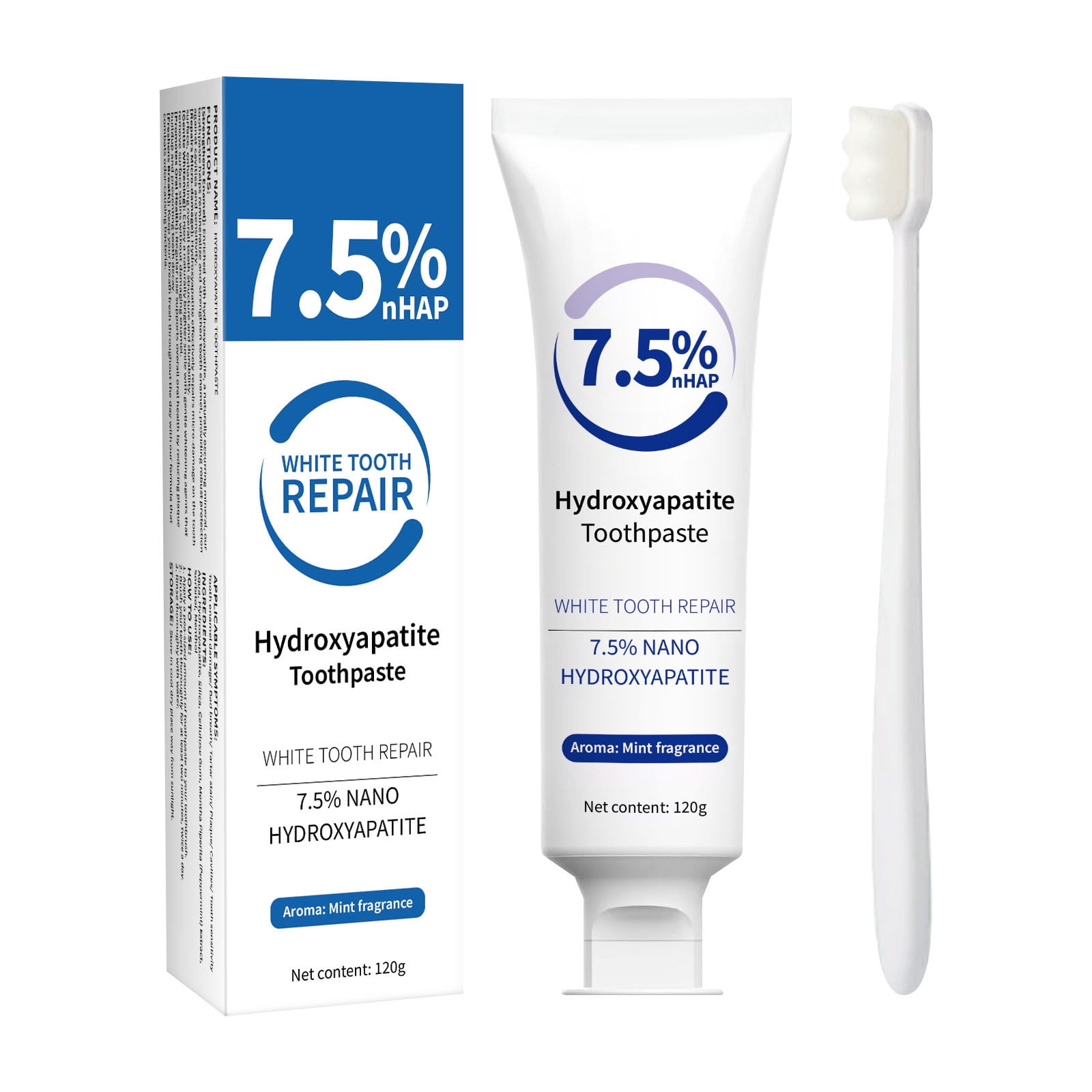 2025 New Hydroxyapatite Toothpaste Set For Enamel Fluoride Formula For ...