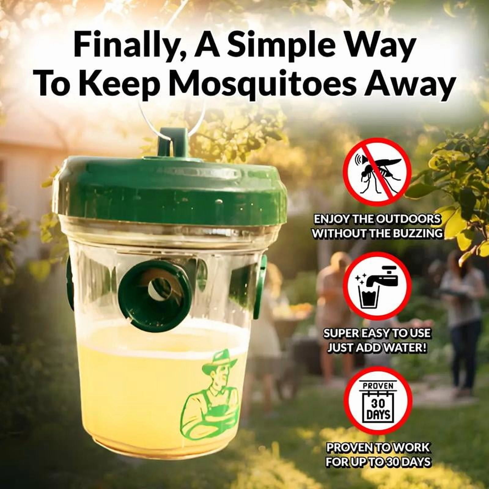 2025 New & Improved, Easy Bait Set-Up Mosquito Control - Walmart.com
