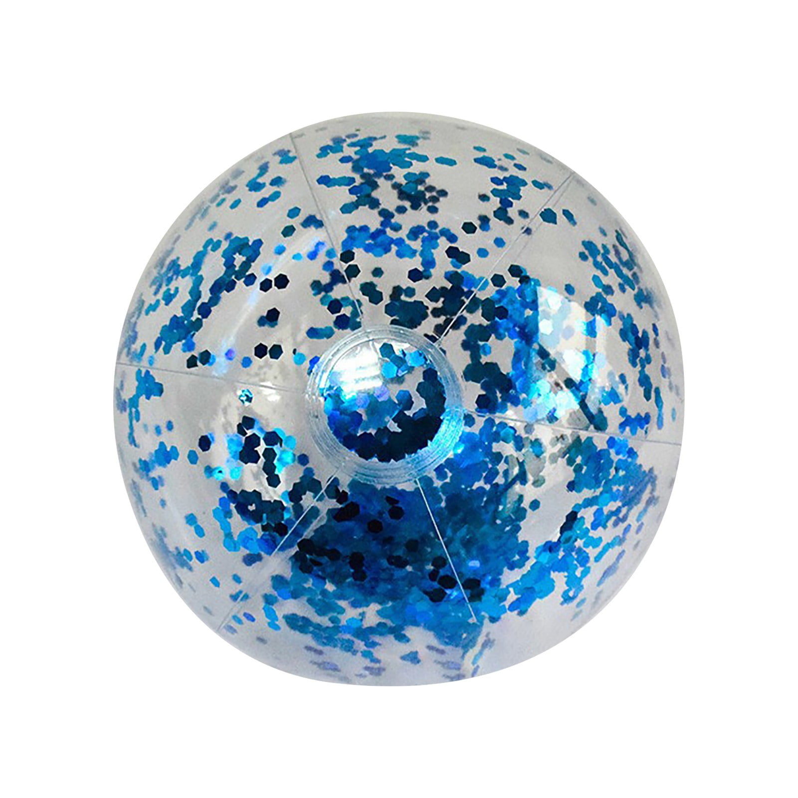 2025 New Inflatable Beach Ball, Beach Toys 40Cm Pvc Inflatable Sequin ...