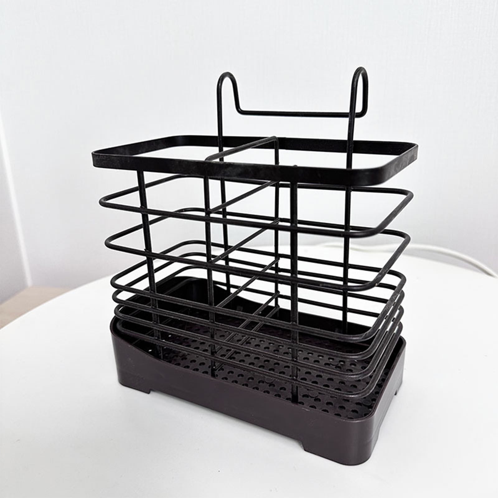 2025 New Iron Kitchen Knife And Fork Basket Knife And Fork Tube Wall ...