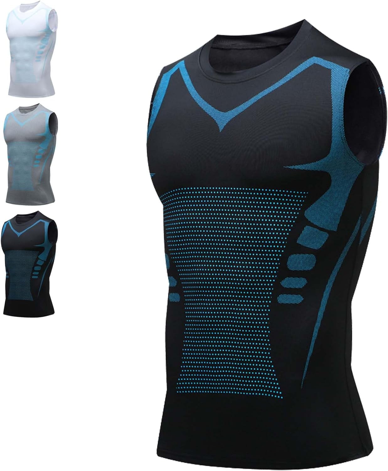 2025 New Ironfit Compression Shirt Men, Shaping Sleeveless Shirts for ...