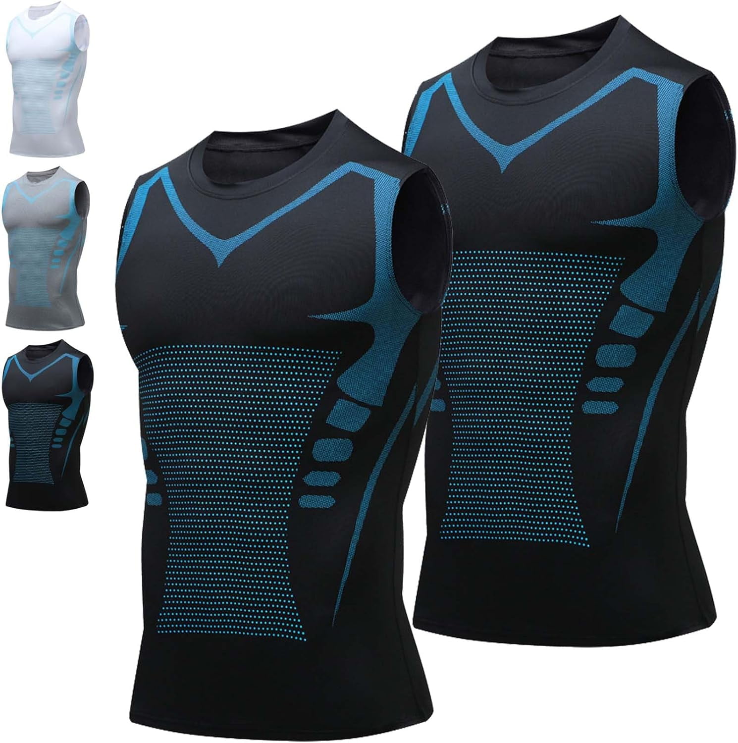 2025 New Ironfit Compression Shirt Men, Shaping Sleeveless Shirts for ...