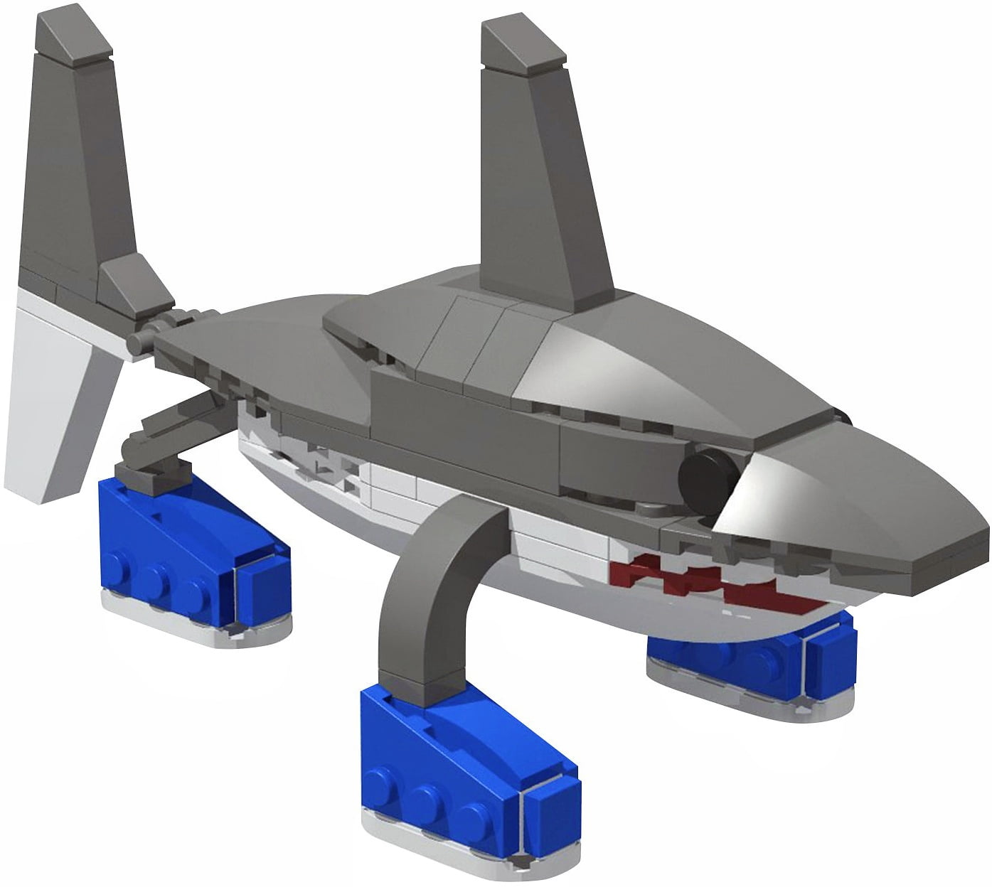 2025 New Italian Brainrot Building Block - 104Pcs Brainrot Tralalero ...