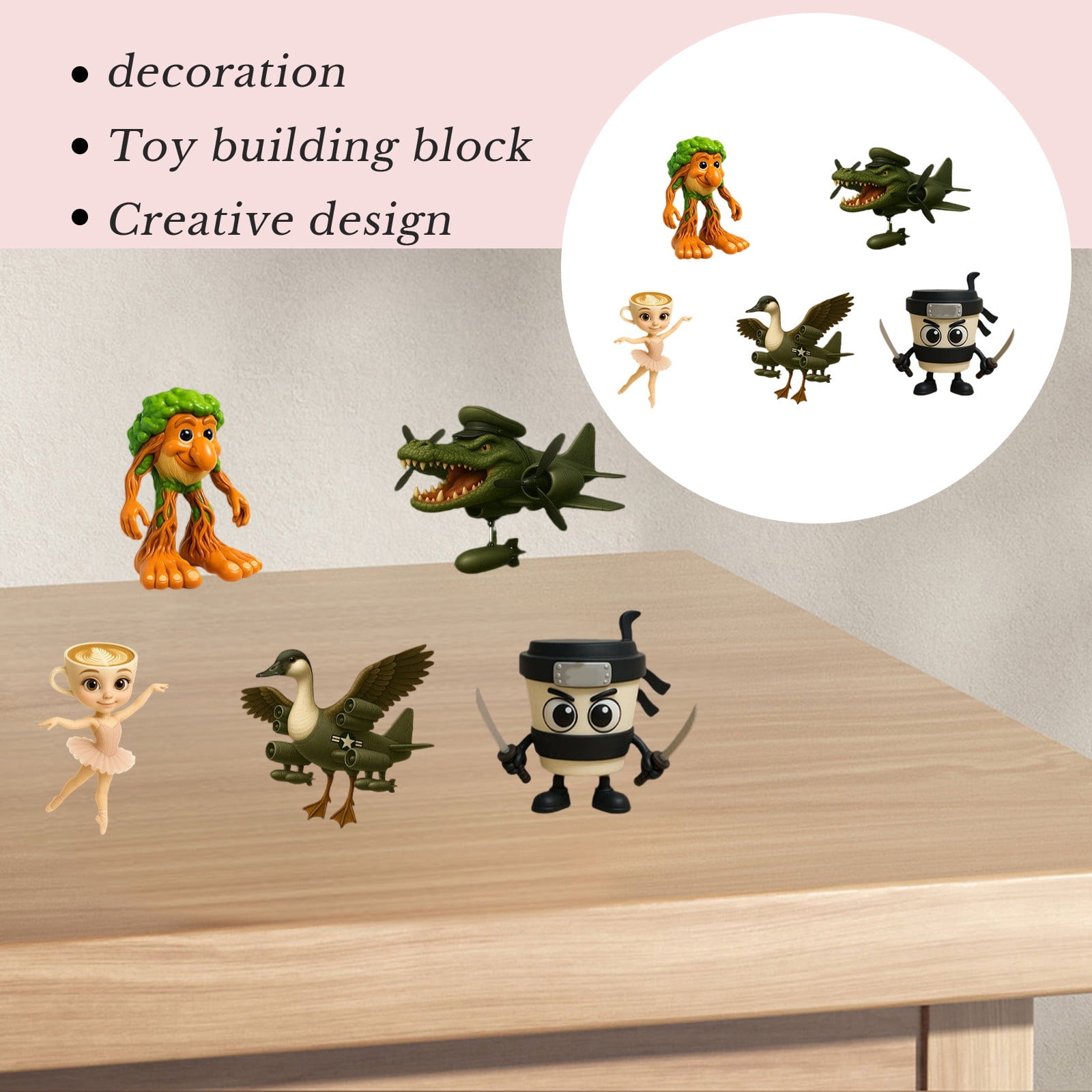 2025 New Italian Brainrot Plush Small Dolls Kit Ornaments Model Doll ...