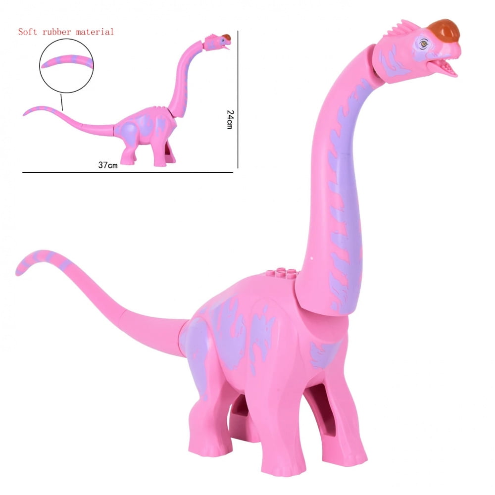 2025 New Jurassic Dinosaur Titanosaurus Animals DIY Blocks Mini Models ...