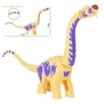 2025 New Jurassic Dinosaur Titanosaurus Animals DIY Blocks Mini Models ...