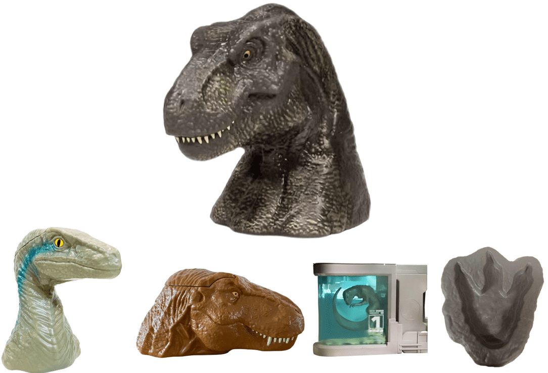 2025 New! Jurassic World Rebirth Jurassic World T-Rex Popcorn Bucket 5. ...