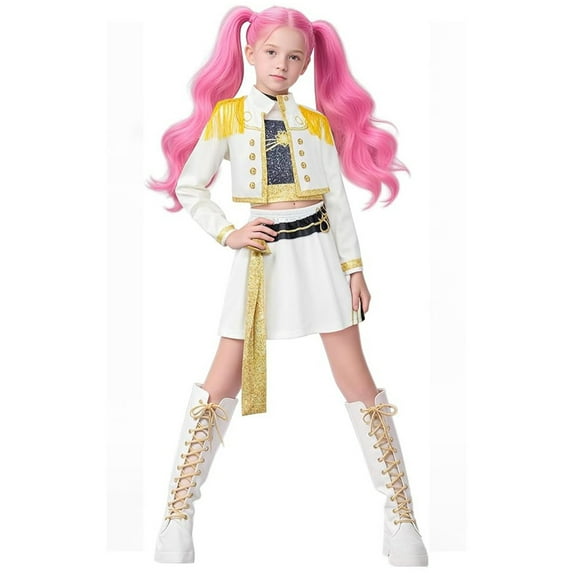 2025 New K+POP+Demon+Hunter Party Children Clothes Suits, Fashion K+POP ...