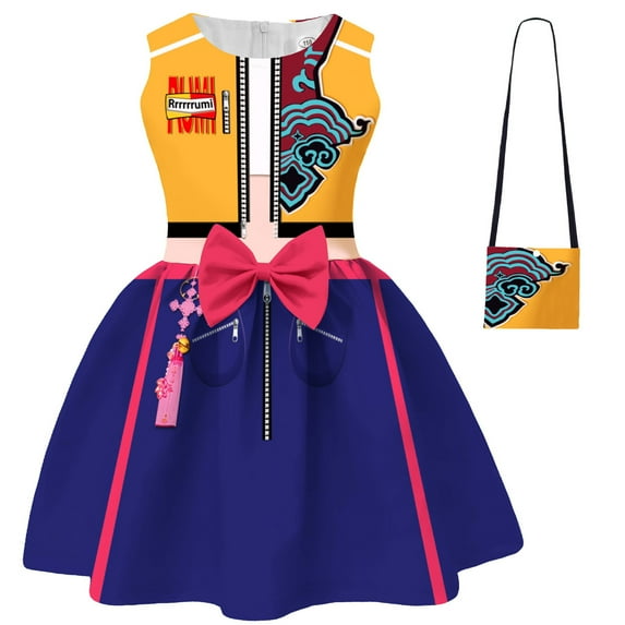 2025 New K+POP+Demon+Hunter Party Children Clothes Suits, Fashion K+POP ...