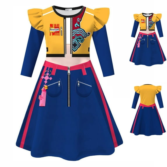 2025 New K+POP+Demon+Hunter Party Children Clothes Suits, Fashion K+POP ...