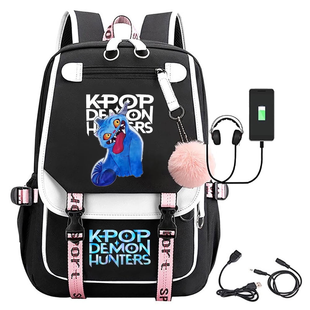 2025 New K-POP Demon Hunters Backpack - 18 Inch Fans Backpack for ...