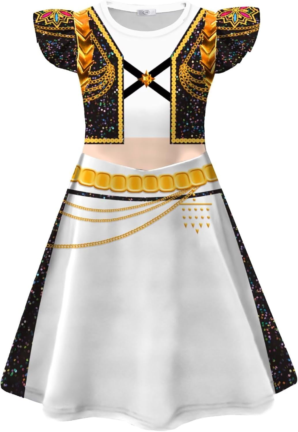 2025 New K-Pop Demon Hunters Princess Dress Clothes Kids Girls Cute Cartoon Demon Hunters Rumi ...