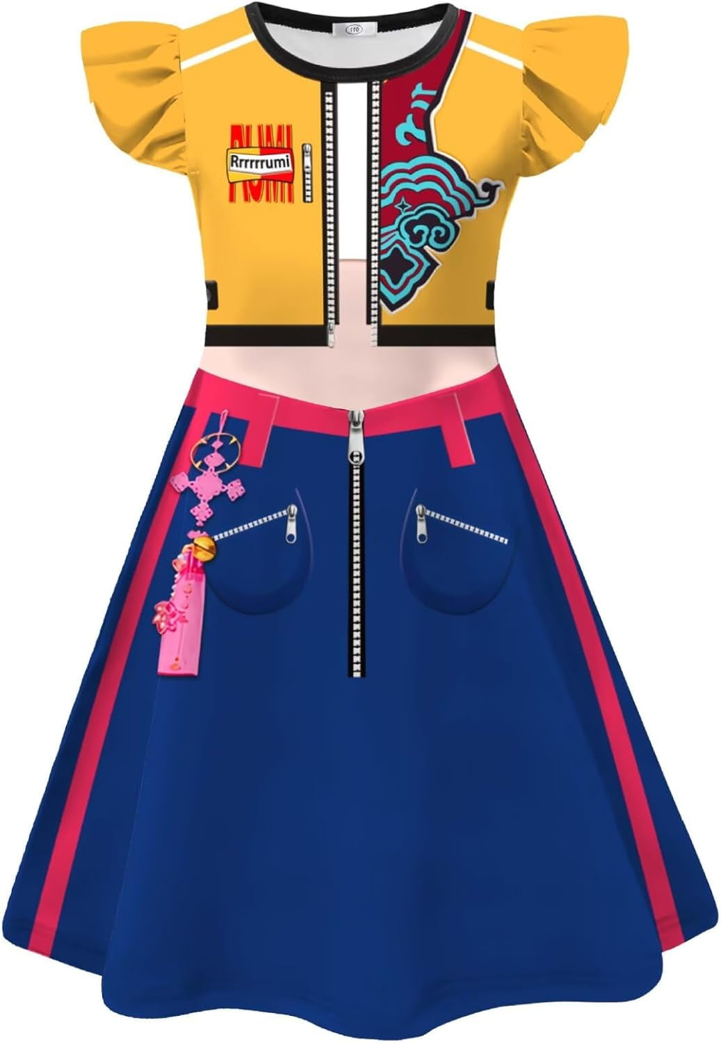 2025 New K-Pop Demon Hunters Princess Dress Clothes Kids Girls Cute ...