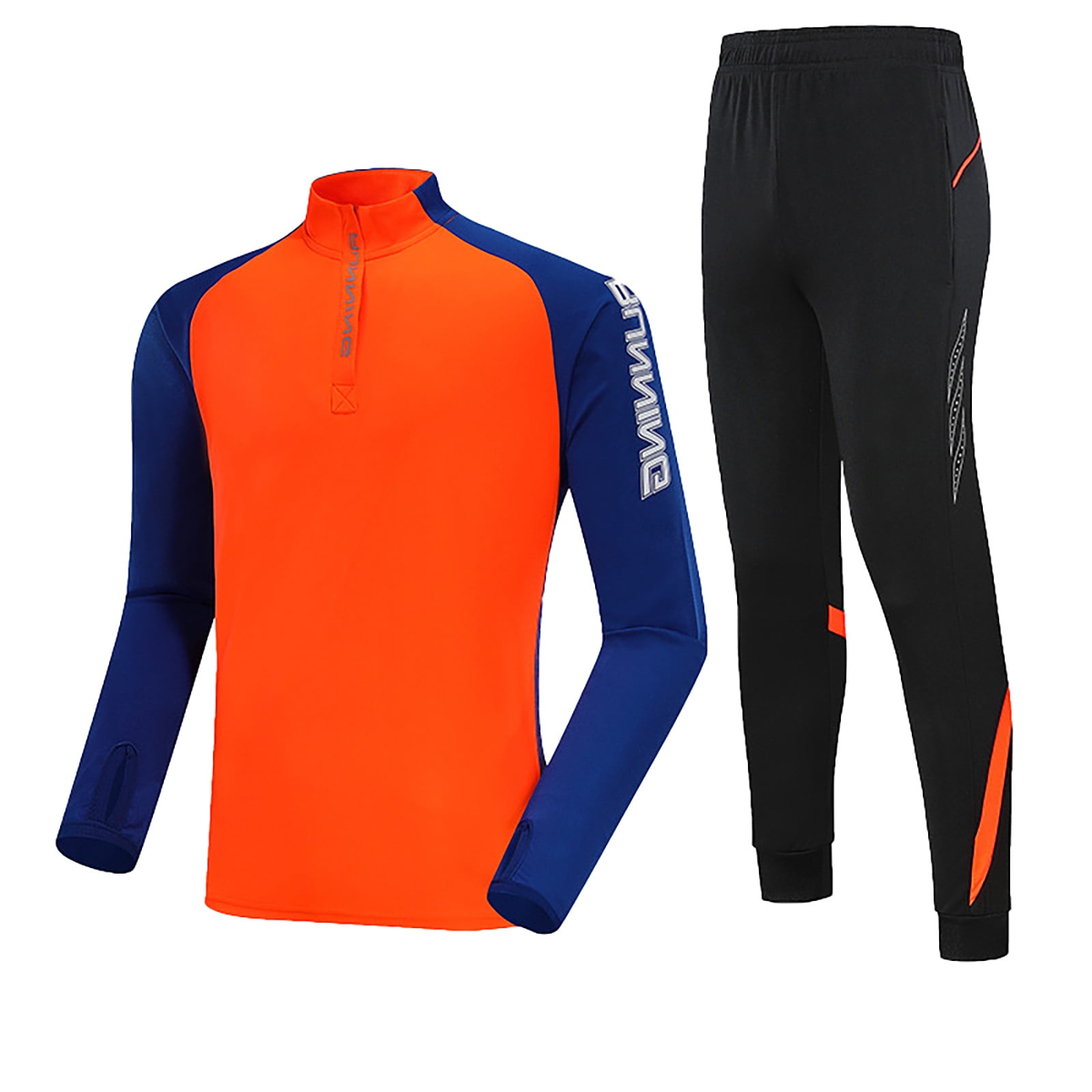 2025 New Kids Sportswear Set Boys Girls Athletic Running Outfits Half ...