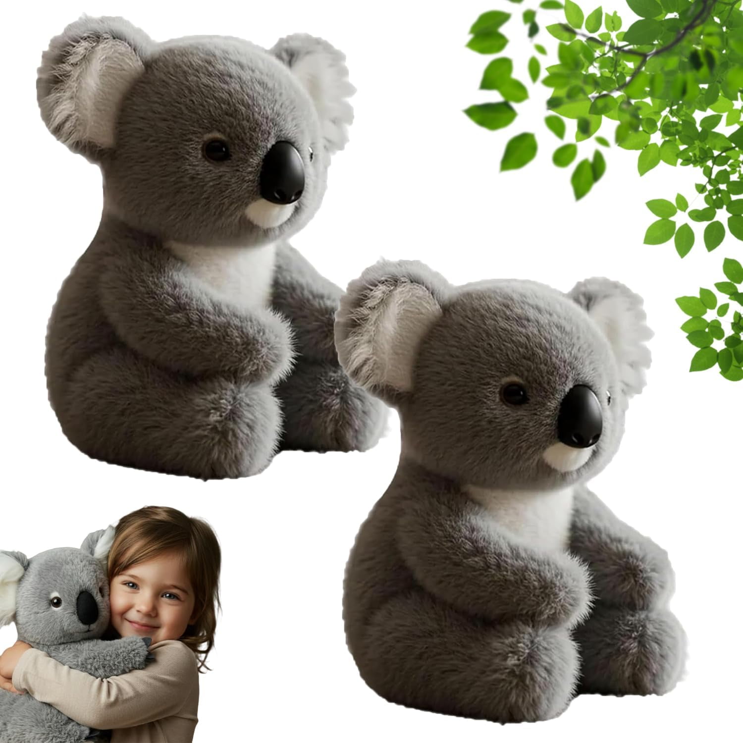 2025 New The Koaly – Emotional Healing On Demand,Ultra-Soft Koala Mimics, Koalas Stuffed Animal ...