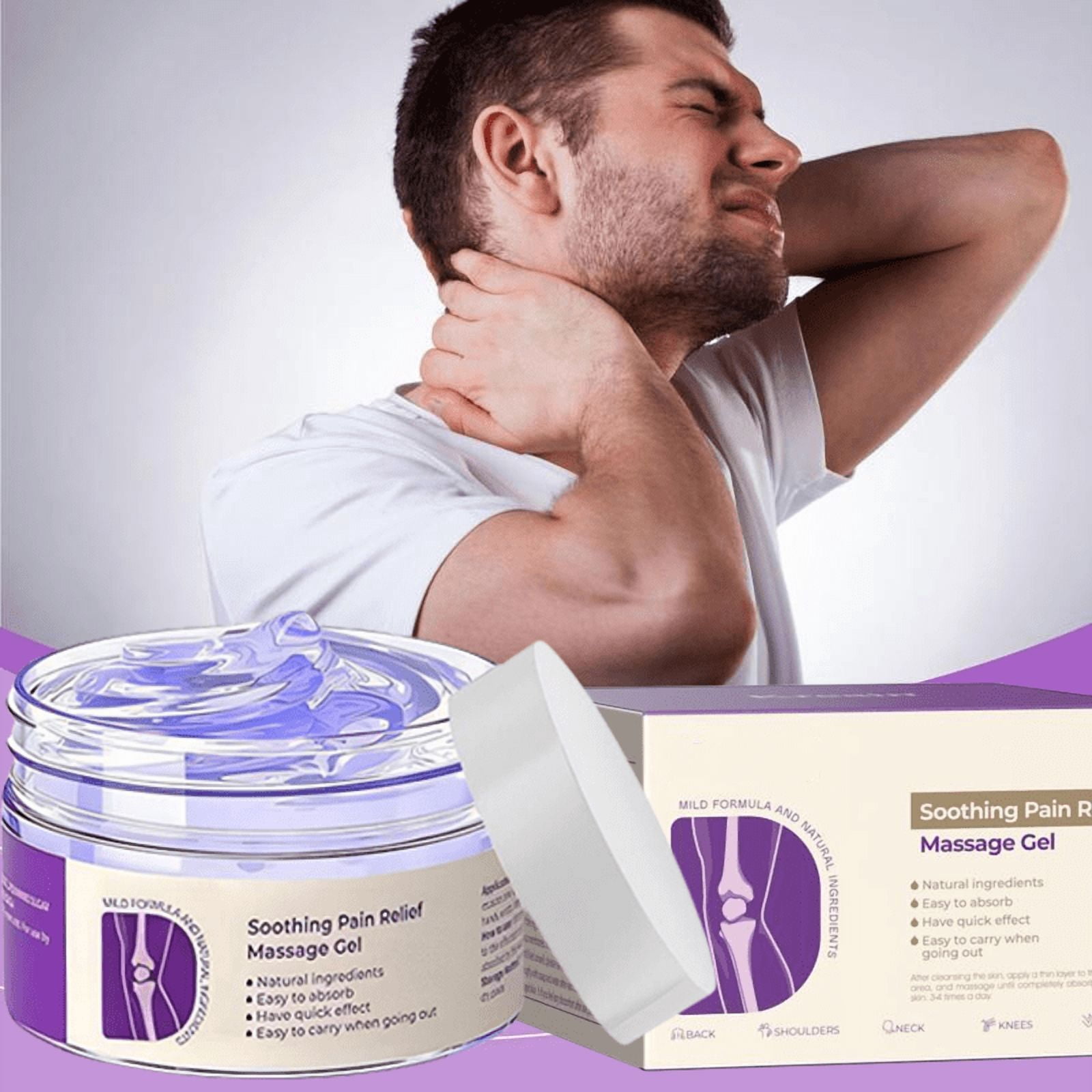 2025 New Kresin Purple Joint Soothing Gel - 100G 1Pcs for Hands, Knees ...