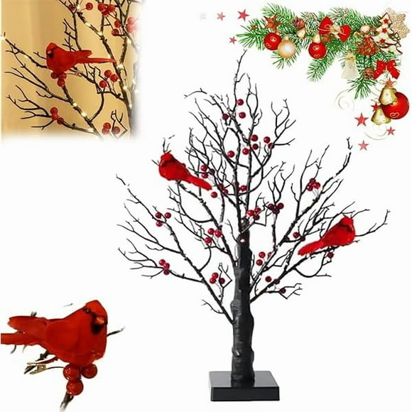 Cardinal Christmas Tree