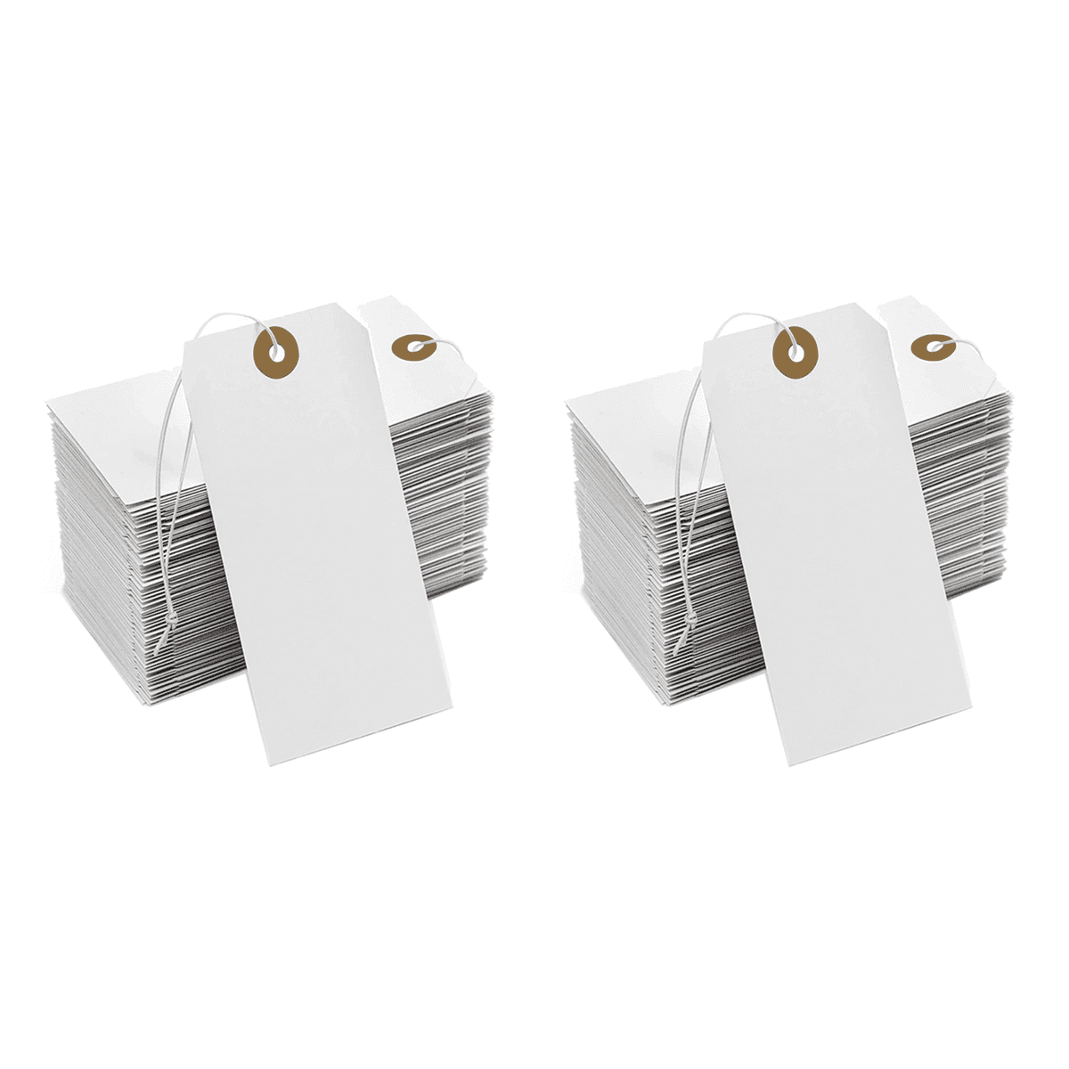 2025 New! Large Reinforcing Hole Paper Tag with String Attached,400 Pcs ...