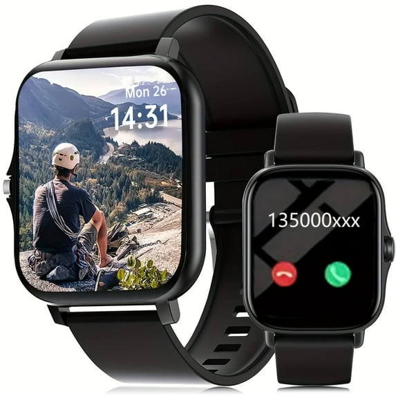 2025 New Large Screen Smart Watch - Unisex, Super Clear Display ...