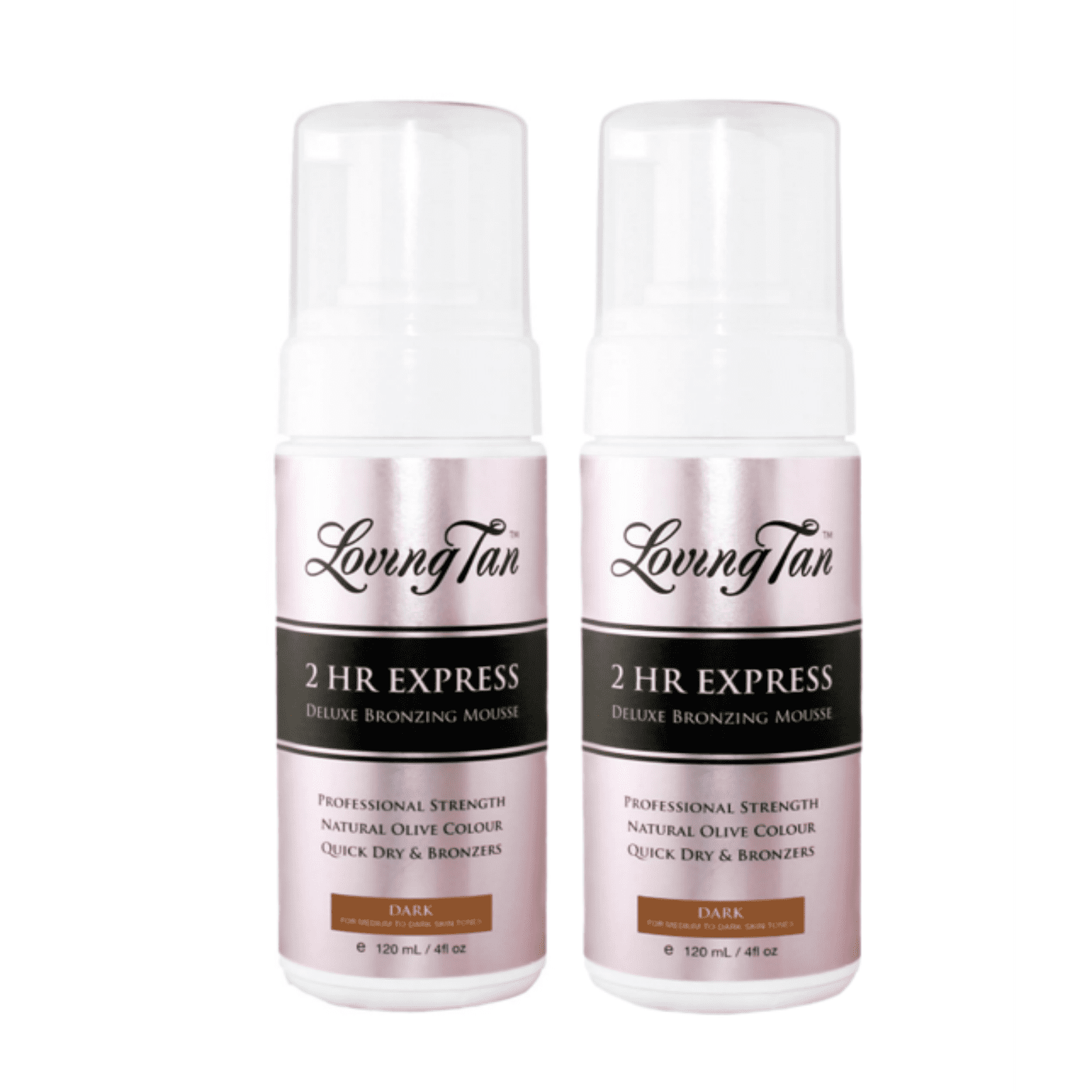 2025 New,Loving Tan-2 HR Express Self Tanning Mousse, Dark Streak ...