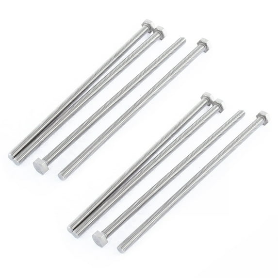 2025 New! M6 x 150mm Fully Threaded Stainless Steel Hex Head Screw Bolt ...