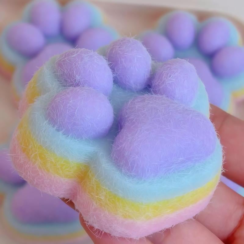 【2025 New】MOBECK Taba Cat Paw Squeeze Toys, Handmade Tabba Soft Squish ...