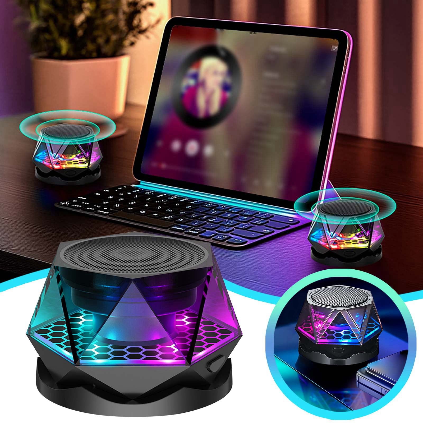 2025 New Diamond Bluetooth Speaker, Small Wireless Speaker with Multi ...