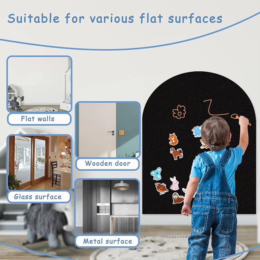 2025 New Magnetic Wall Decal Arch Set for wall , Upgraded Self-Adhesive ...