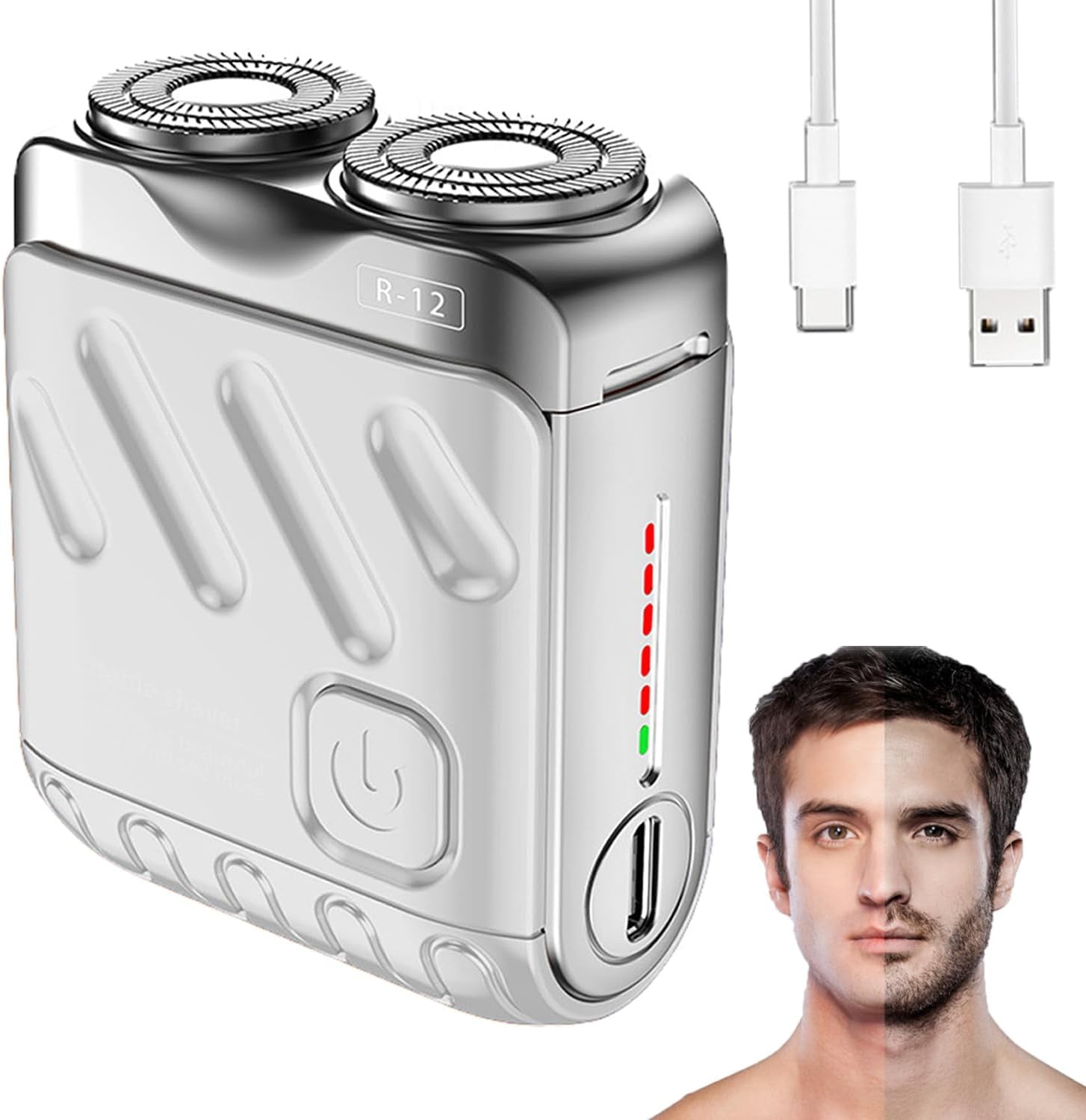 2025 New Meigline Mini Shaver,Upgraded Mini Electric Explosive Shaver ...