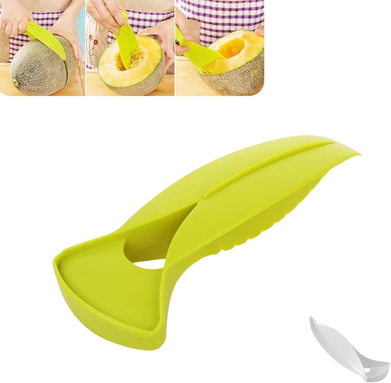 2025 New Melon Cutting Tool, Melon Cubing Tool for Quick and Easy ...