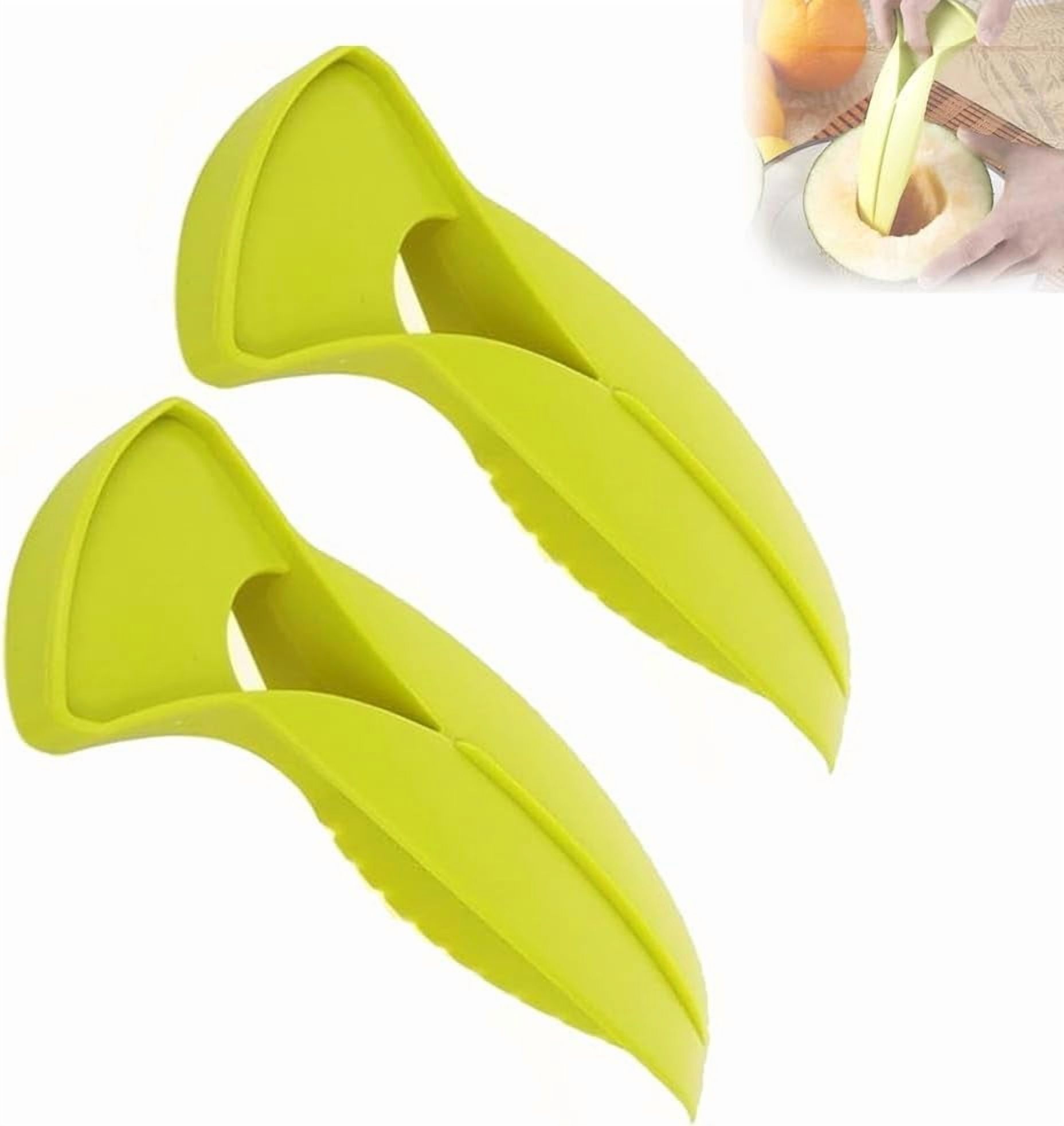 2025 New Melon Cutting Tool, Serrated Cantaloupe Slicer & Seed Remover ...