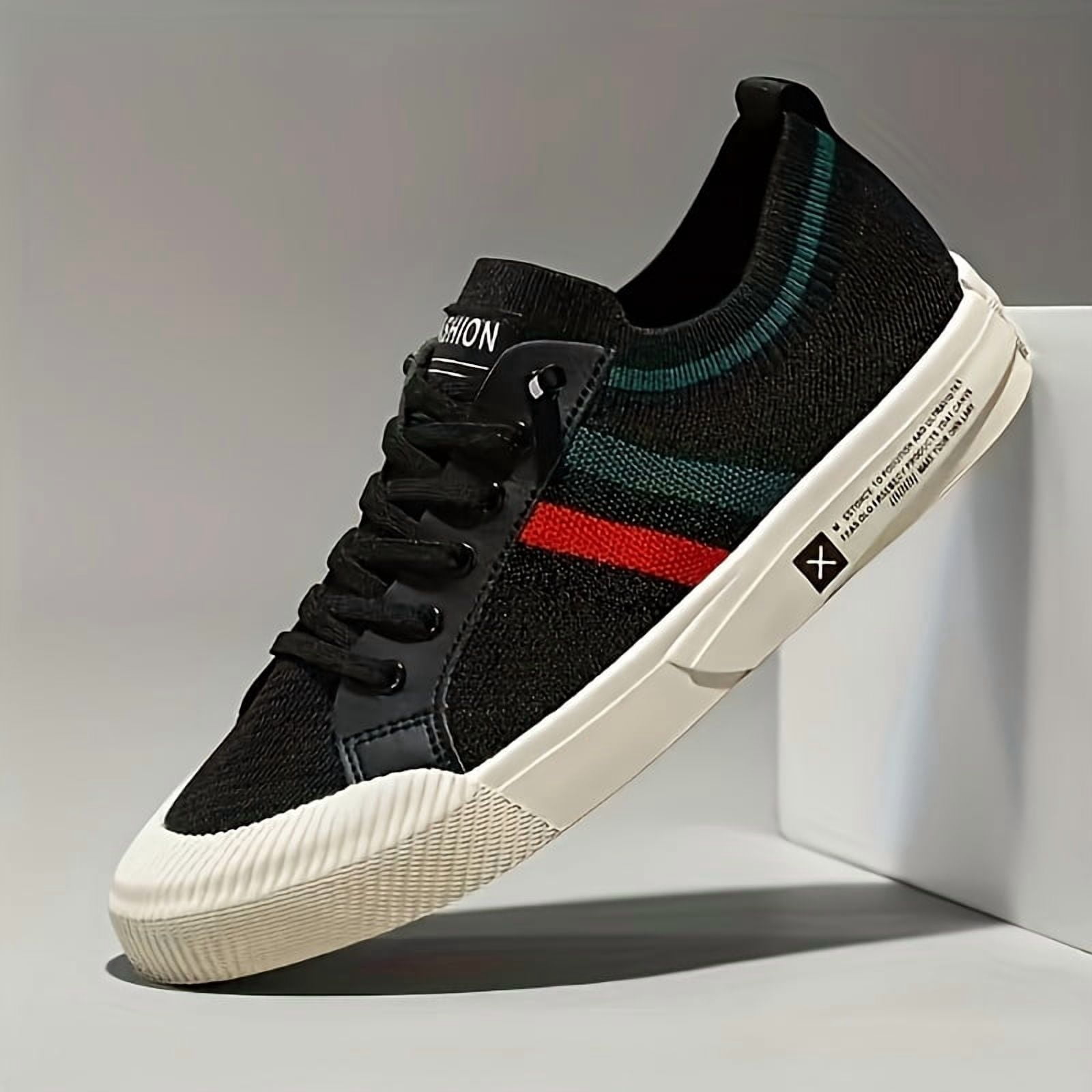 2025 New Men'S Casual Sports Shoes, Breathable Knitted Upper Suitable ...