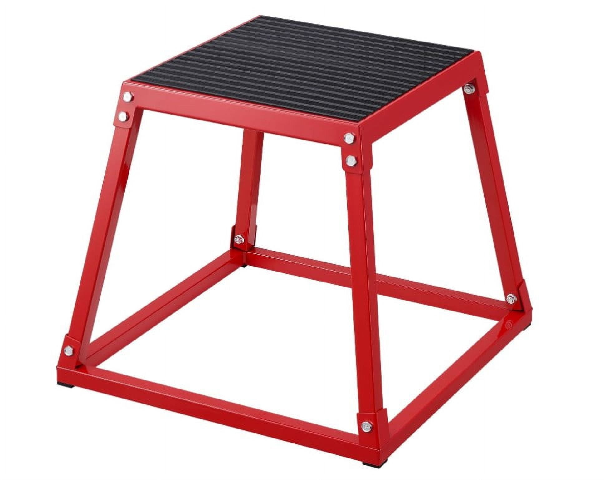 2025 New Metal Plyometric Jumping Box, 12/18/24/30 Inch Steel Plyo Box ...