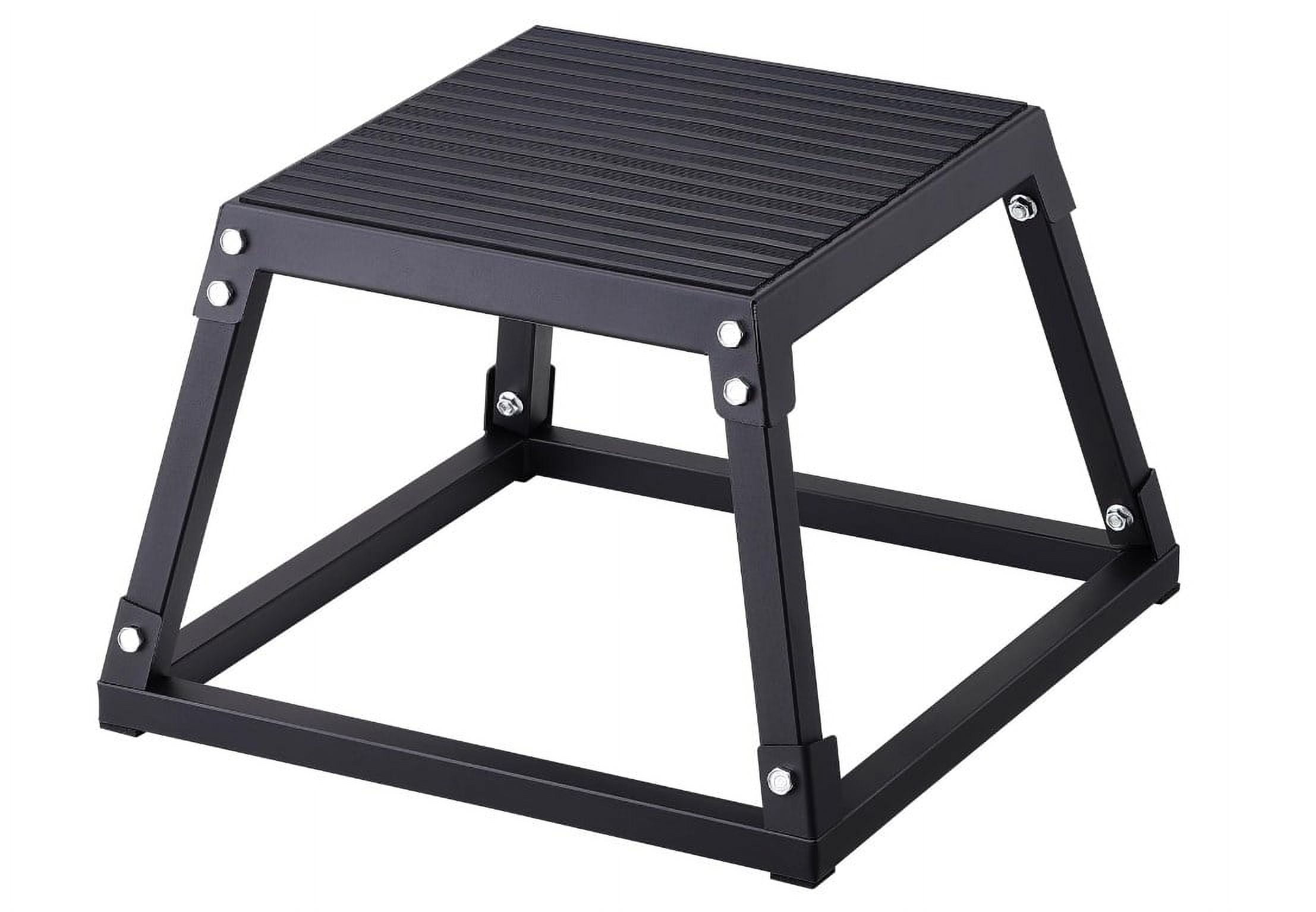 2025 New Metal Plyometric Jumping Box, 12/18/24/30 Inch Steel Plyo Box ...