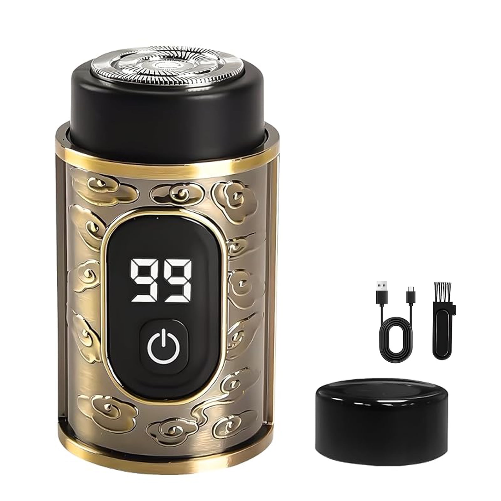 2025 New Mini Carry on Electric Shaver, Upgrade Rechargeable Waterproof ...