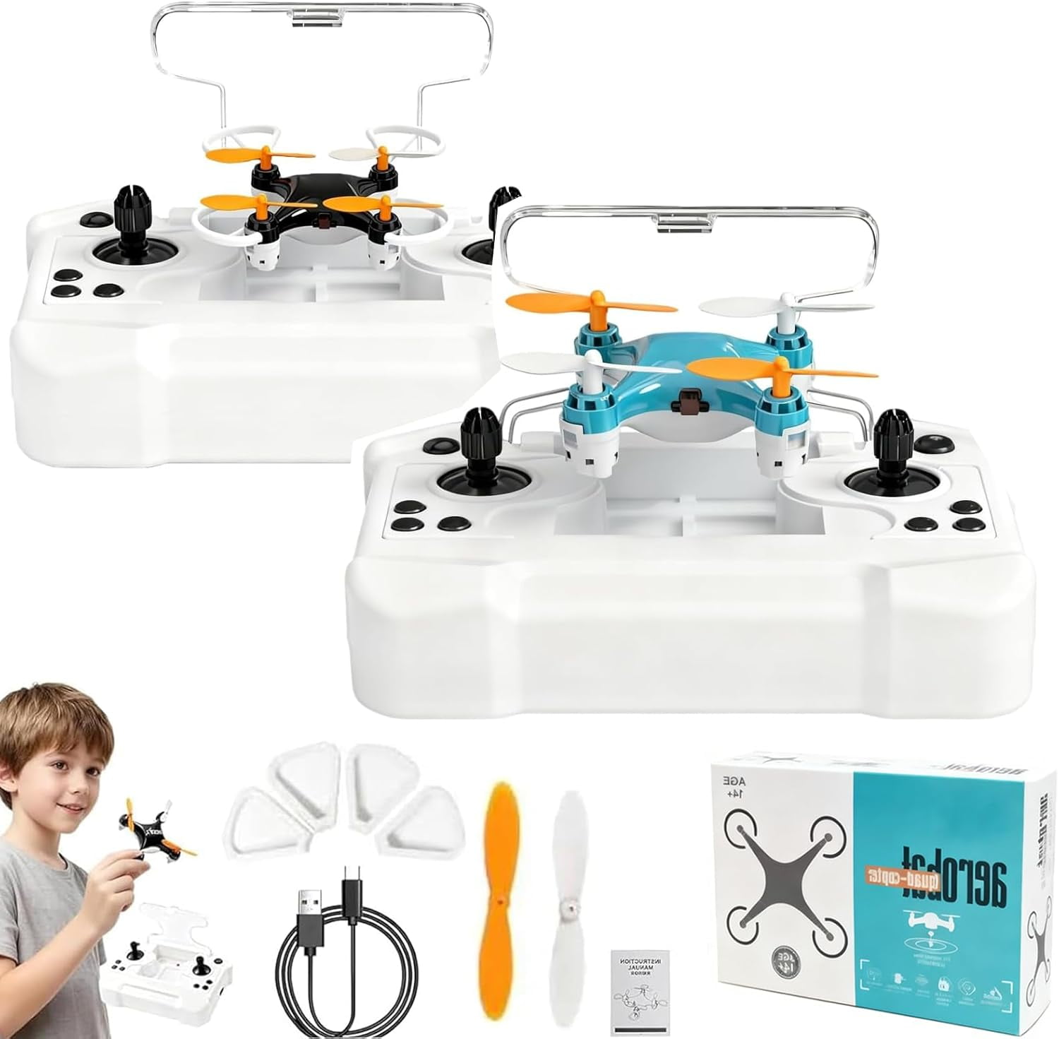 2025 New Mini Drone Beginner with Easy Stunt Flights & 360° Tricks ...