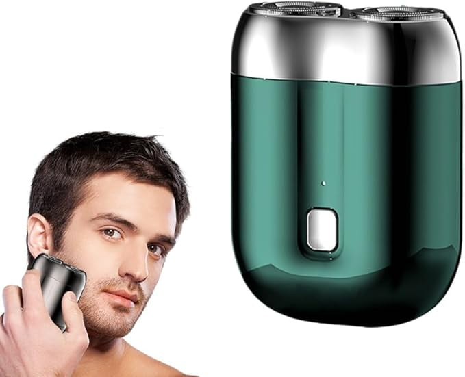 2025 New Mini Dual-Head Electric Shaver for Men USB Rechargeable ...