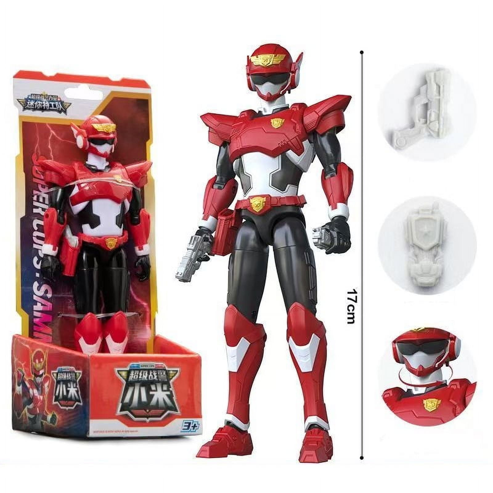 2025 New Miniforce Super Cops Power Bolt Max Leo Model Action Figure ...