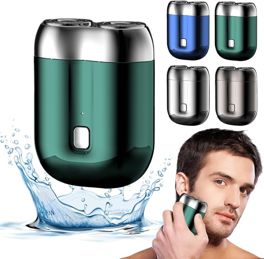 2025 New Model Mini Dual-Head Electric Shaver, Upgraded Pocket Shaver ...