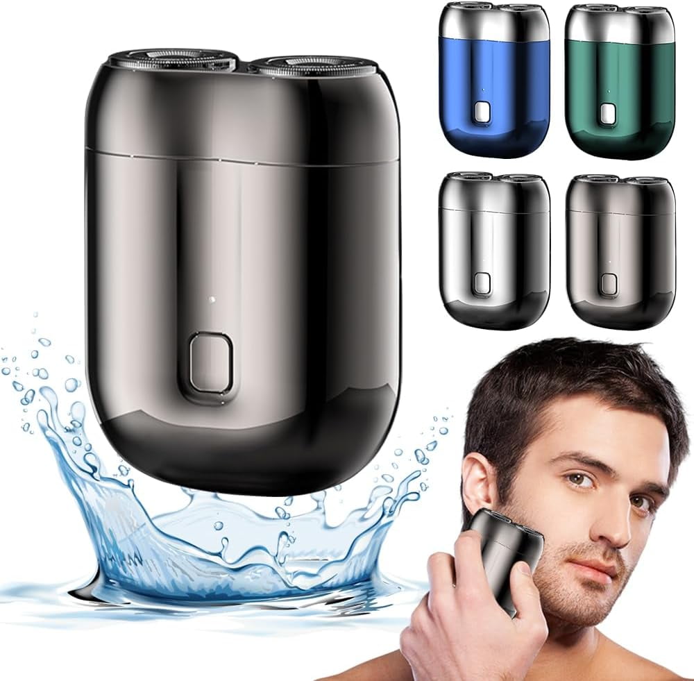2025 New Model Mini Dual-Head Electric Shaver, Upgraded Pocket Shaver ...