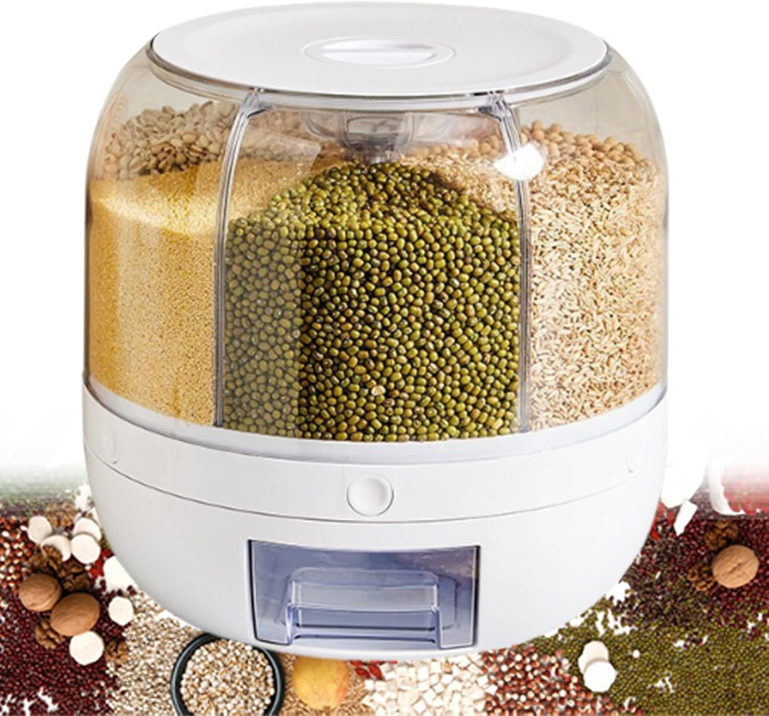 2025 New Moisture-Proof Grain Dispenser with Lid - Grain Storage ...