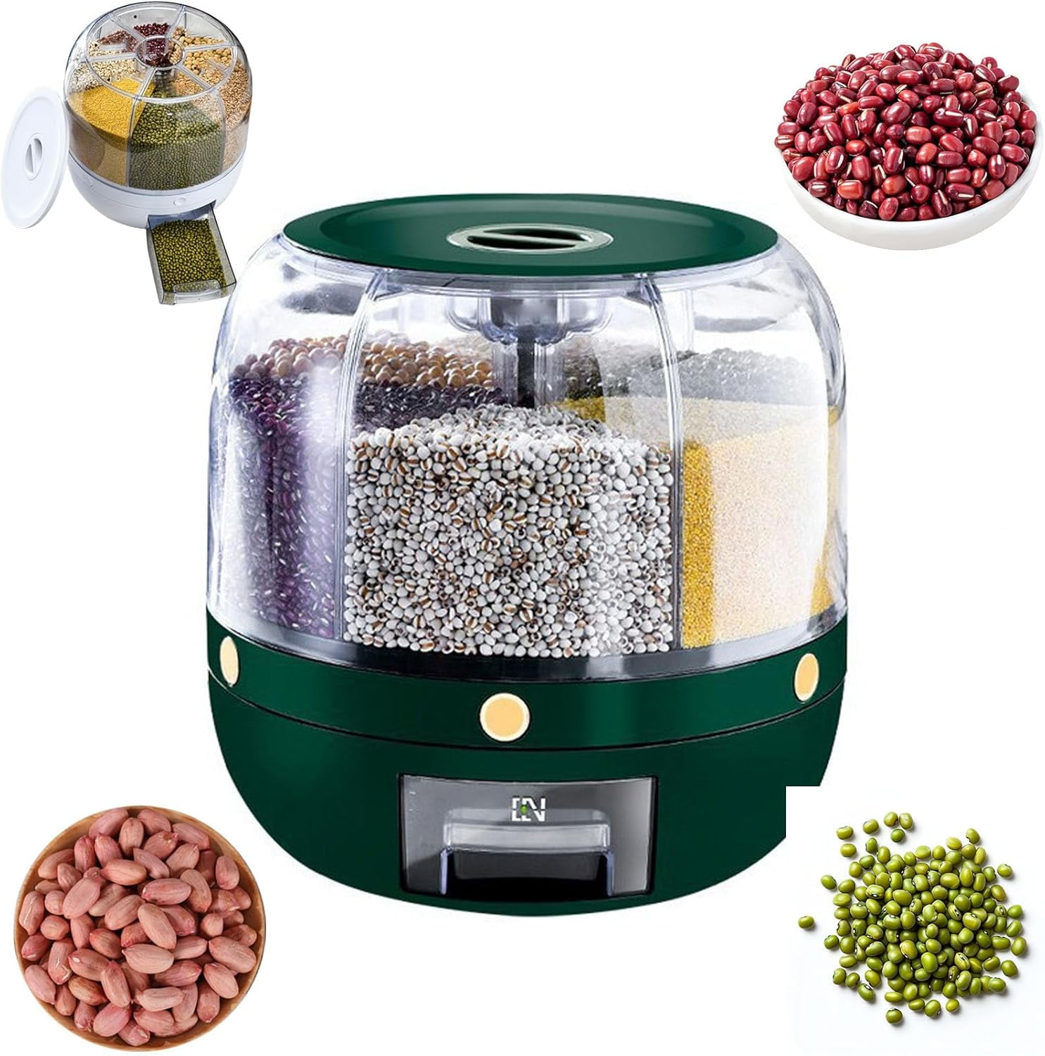 2025 New Moisture-Proof Grain Dispenser with Lid - Grain Storage ...