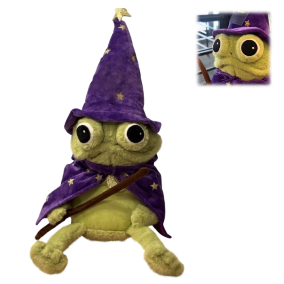 2025 New Moonlight Manor Halloween Viral Wizard Frog Plush, Moonlight ...
