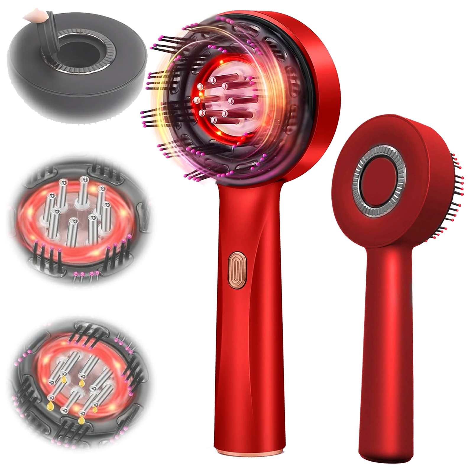 2025 New Multi-Function Electric Scalp Massage Comb for Hair,Head ...