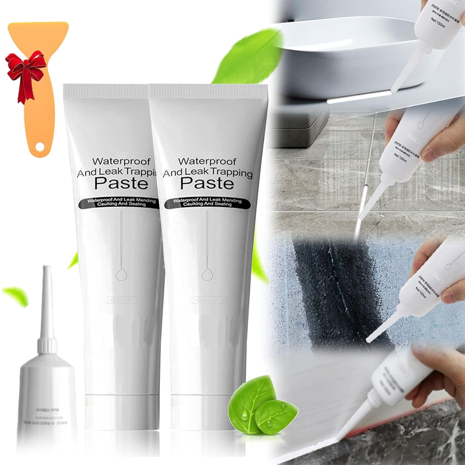 2025 New Multi-Functional Water-Based Waterproof Leak Paste, Liquid ...