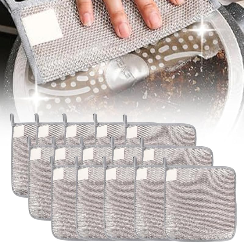 2025 New Multipurpose Wire Dishwashing Rags for Wet and Dry, Metal ...