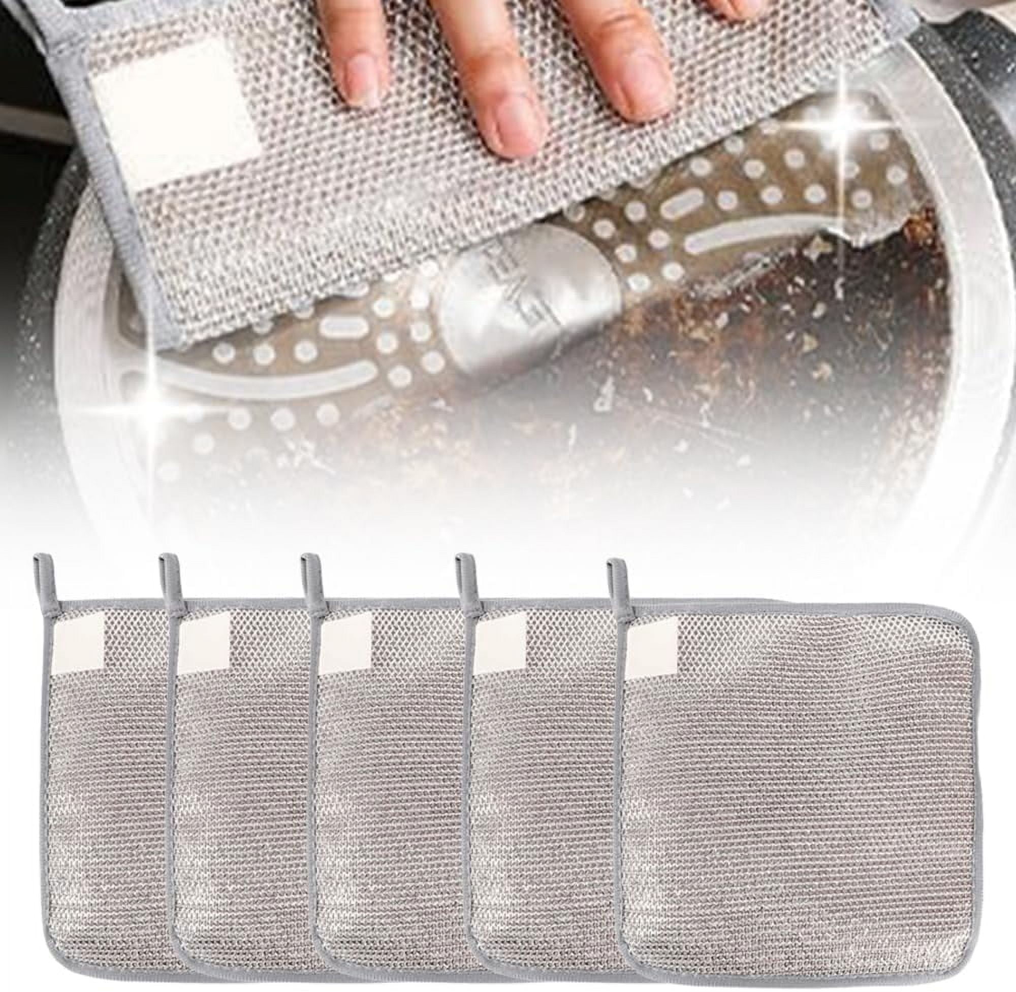 2025 New Multipurpose Wire Dishwashing Rags for Wet and Dry, Metal ...