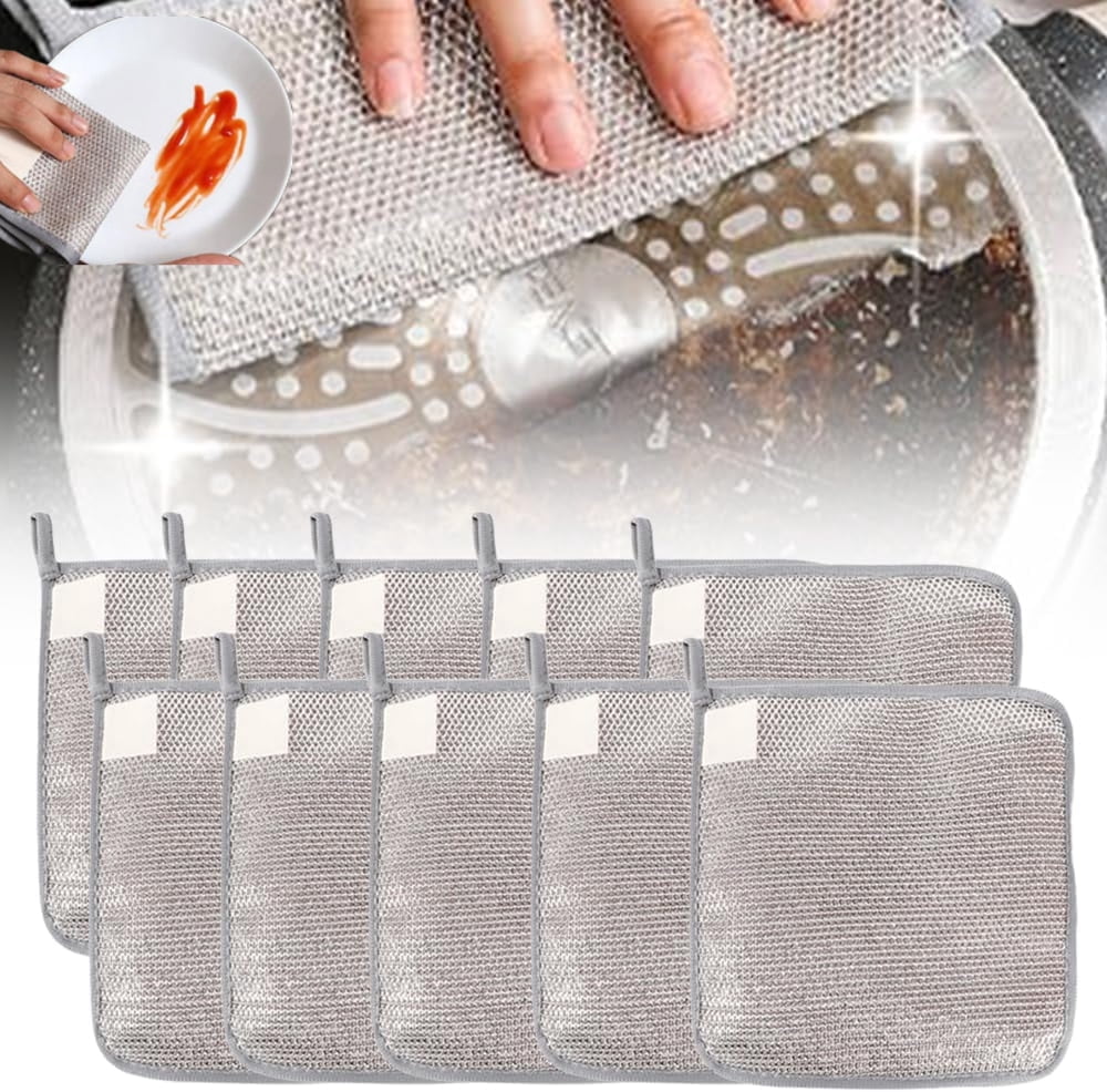 2025 New Multipurpose Wire Dishwashing Rags for Wet and Dry, Metal ...