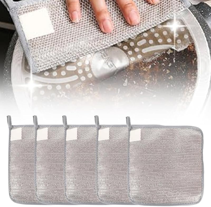 2025 New Multipurpose Wire Dishwashing Rags for Wet and Dry, Metal ...
