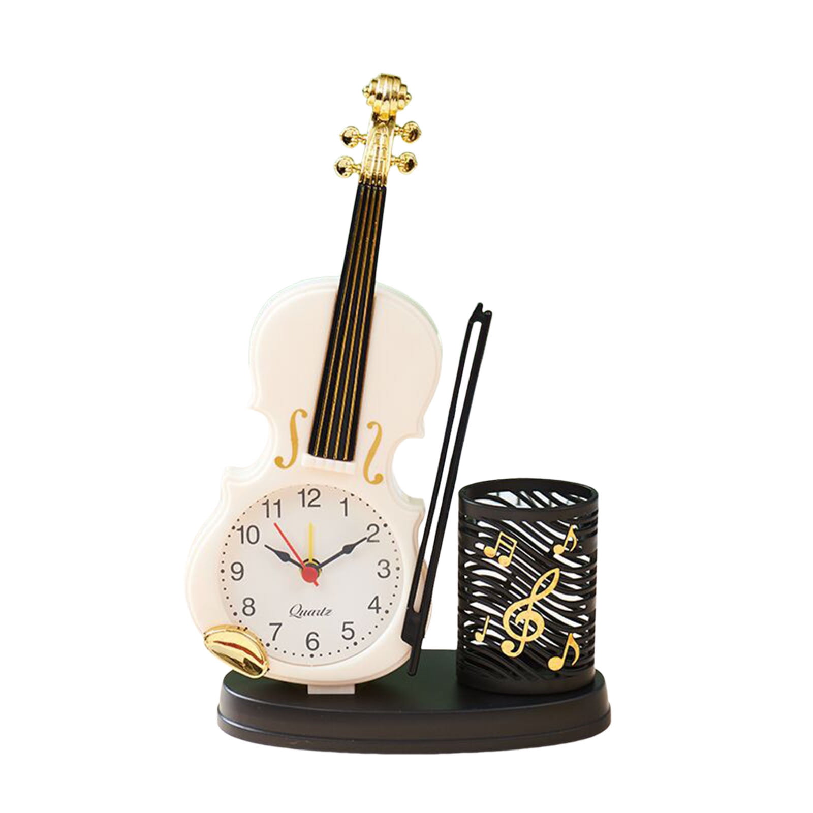 2025 New Musical Alarm Clock Guitar Alarm Clock Desk Top Decor Desktop ...